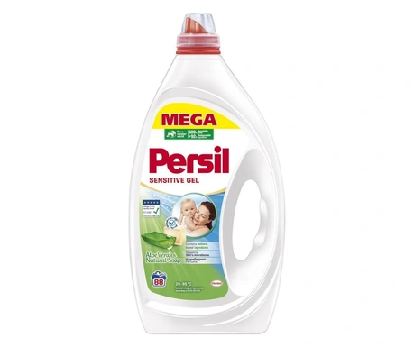 Detergent lichid Persil Mega Sensitive Gel, 88 spalari, 3.96L - wooty ...